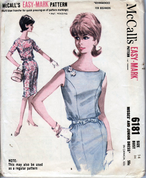 Easy-Mark Patterns by McCall’s – The Vintage Fashion Librarian